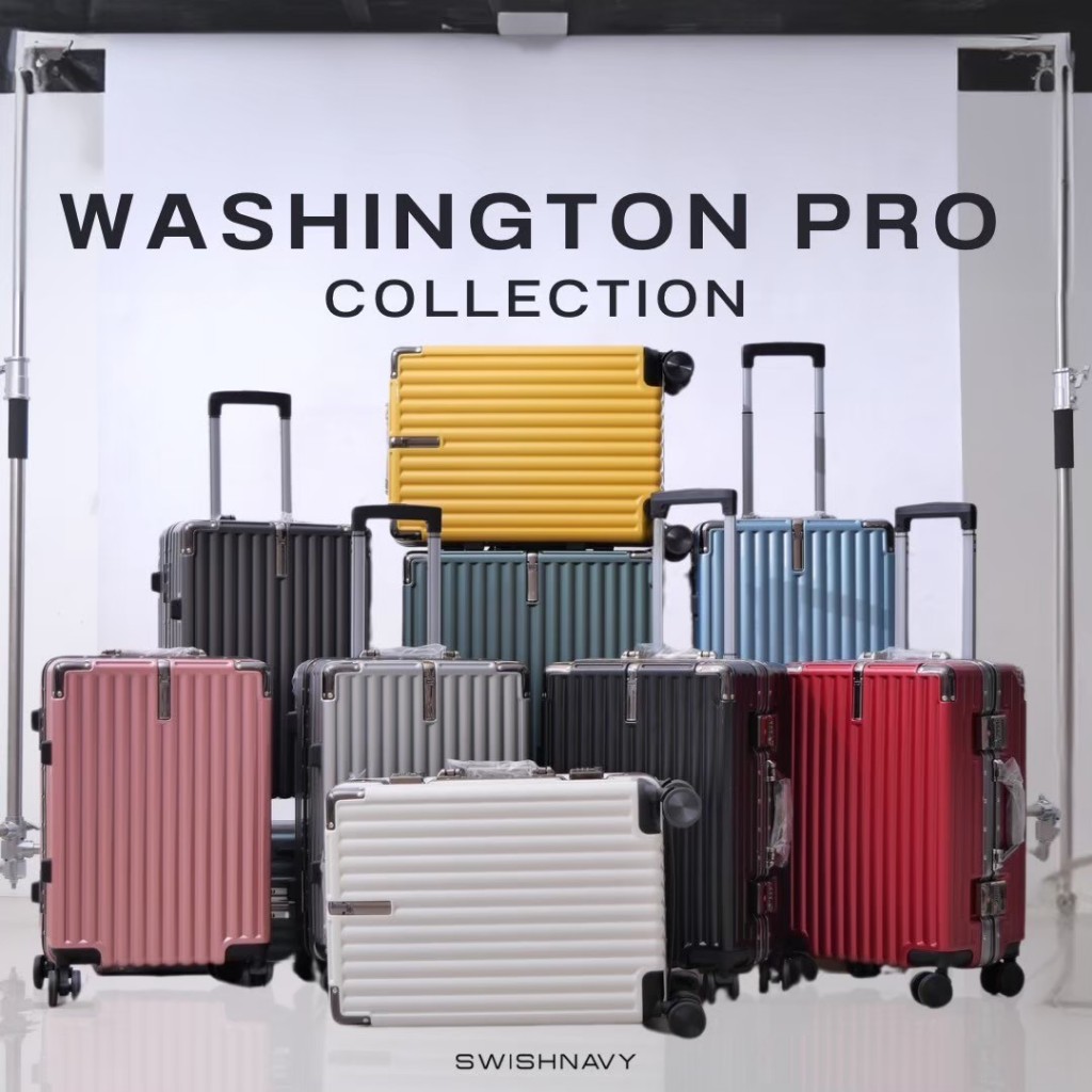 POLOGY กระเป๋าเดินทางล้อลากรุ่น WASHINGTON PRO 602 ขนาด 20 24 29 นิ้ว ...