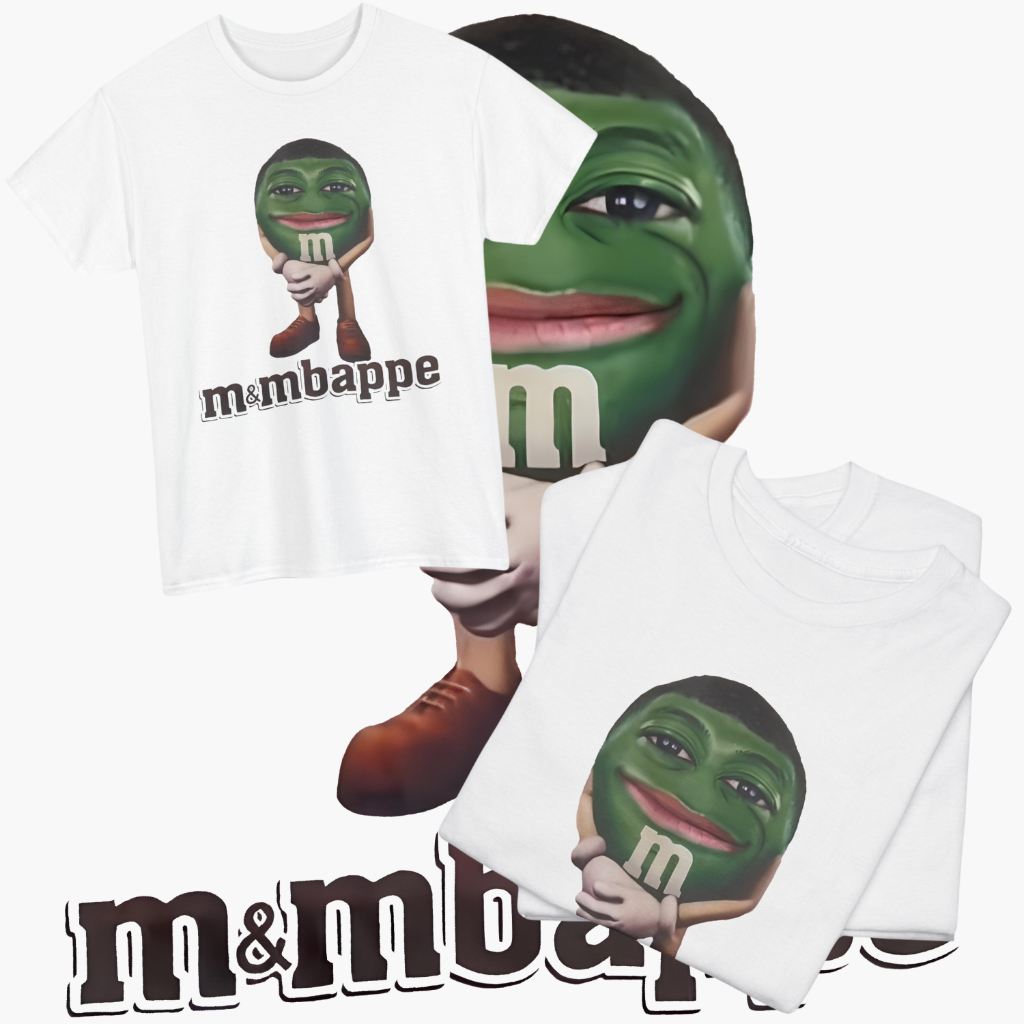 เสื้อยืด M&Mbappe (Cotton 100%) | Shopee Thailand