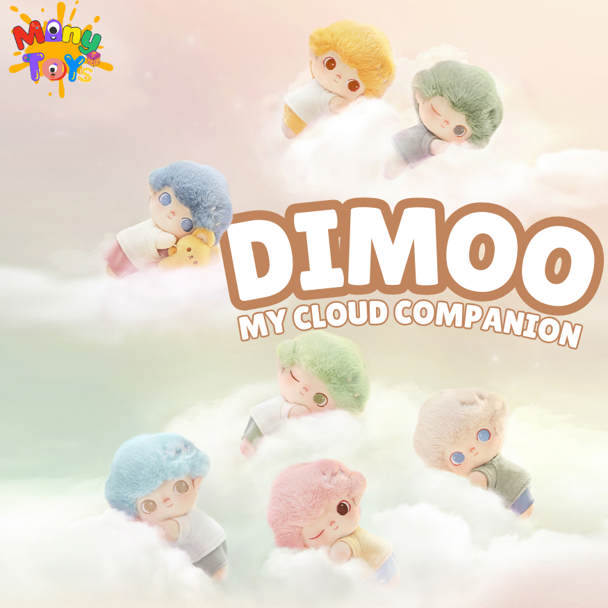 (Live ลด 100-) กล่องสุ่ม ดีมู่ DIMOO My Cloud Companion Series-Cotton ...