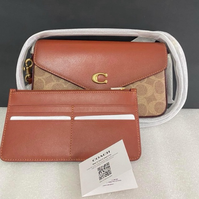 พร้อมส่งที่ไทยแท้ 100% Shop Coach Wyn Crossbody In Signature Canvas สี ...