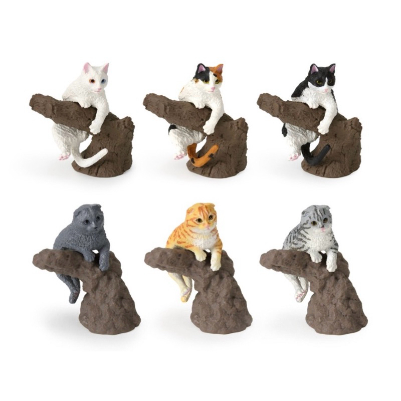 โมเดลกาชาปองน้องแมวเกาะนิ้ว Bandai Gashapon Figure Yubimaki Collection ...