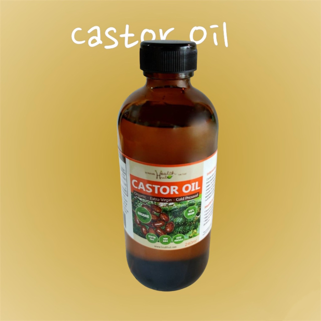 Castor Oil 240ml.Organic-Bio น้ำมันละหุ่ง | Extra Virgin Cold Pressed ...