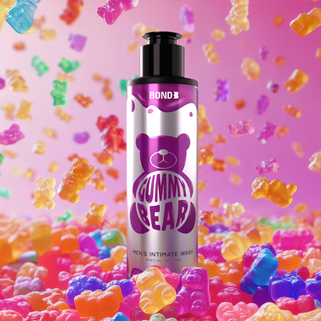 BOND GUMMY BEAR 130ml บอนสะอาดเฉพาะที่สำหรับผู้ชาย จากบอนด์ กลิ่นพิเศษ ...