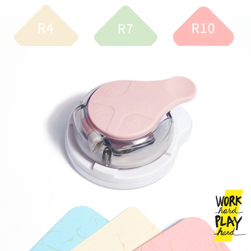 WHPH Shop ที่ตัดมุมกระดาษ รุ่น CL ตัดได้ 3 ความโค้ง R4 R7 R10 เครื่อง ...