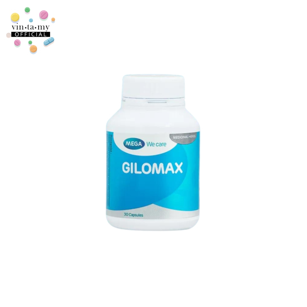 Mega We Care(เมก้า วีแคร์) Gilomax บรรจุ 30 แคปซูล [EXP.30/08/2025 ...