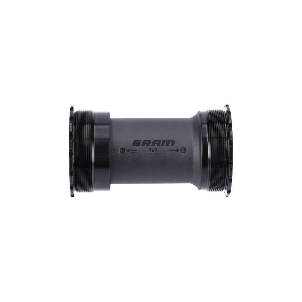 กะโหลกจักรยาน SRAM DUB Wide T47 Bottom Bracket - T47, ขนาด 77-A และขนาด 85.5mm, Road, Black ...