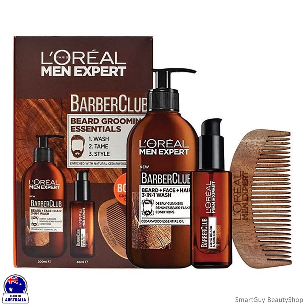 L'Oreal Men Expert Barber Club Beard Grooming Essentials Gift Set ชุด ...