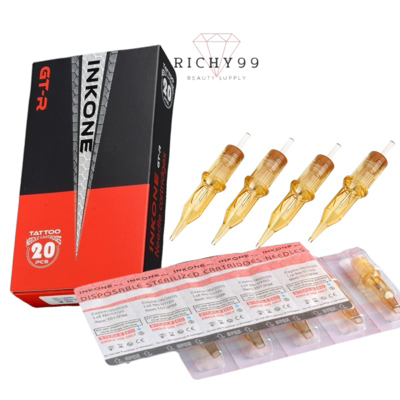 Inkone เข็มฮอค สำหรับสักคิ้ว ออมเบย์ hairstroke สักคิ้ว | Shopee Thailand