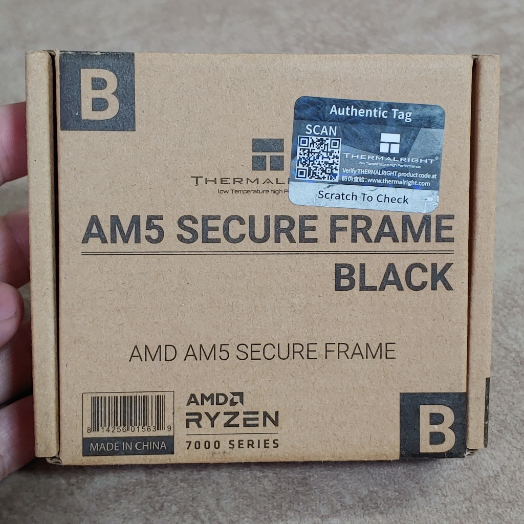 (ส่งฟรี) Thermalright AMD AM5 Secure Frame สีดำ สำหรับซีพียู AMD ใน ...