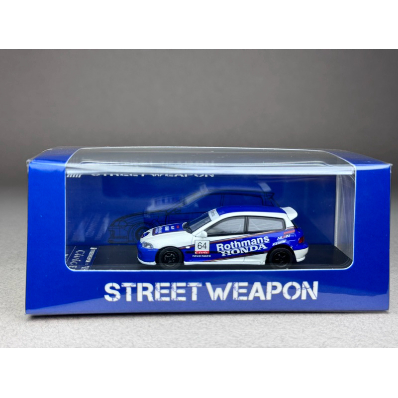 Honda Civic EG6 Rothmans Scale 1:64 ยี่ห้อ Street Weapon | Shopee Thailand