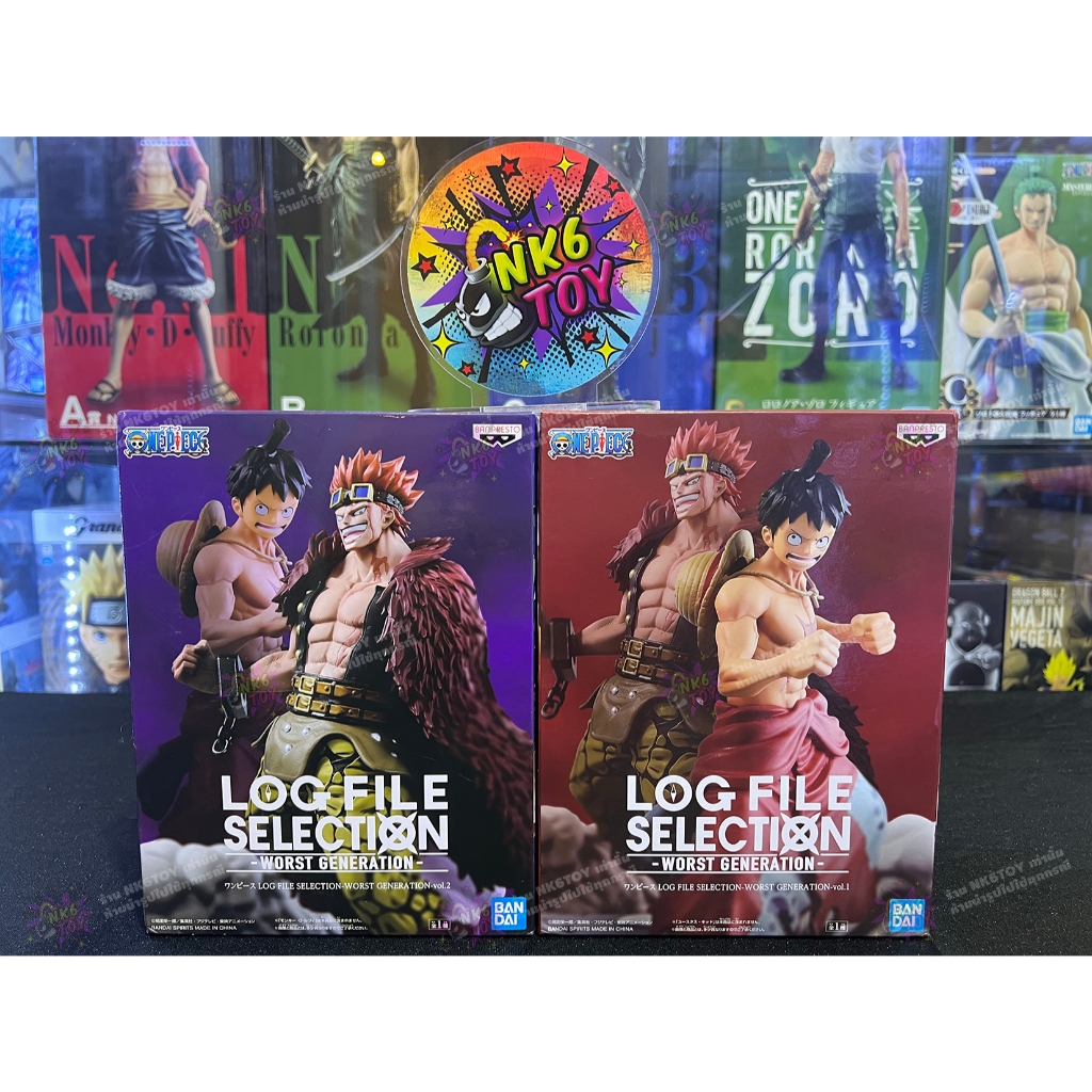Banpresto One Piece Log File Selection Worst Generation Kid & Luffy มือ ...