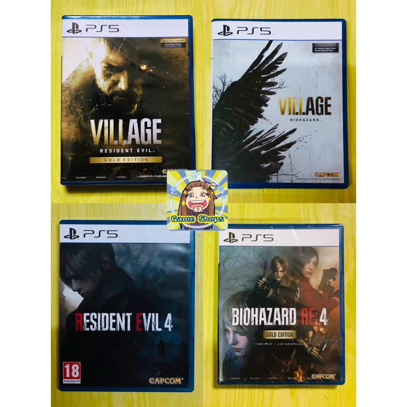 PS5 Games RESIDENT EVIL ,Bio รวมหลายๆ | Shopee Thailand