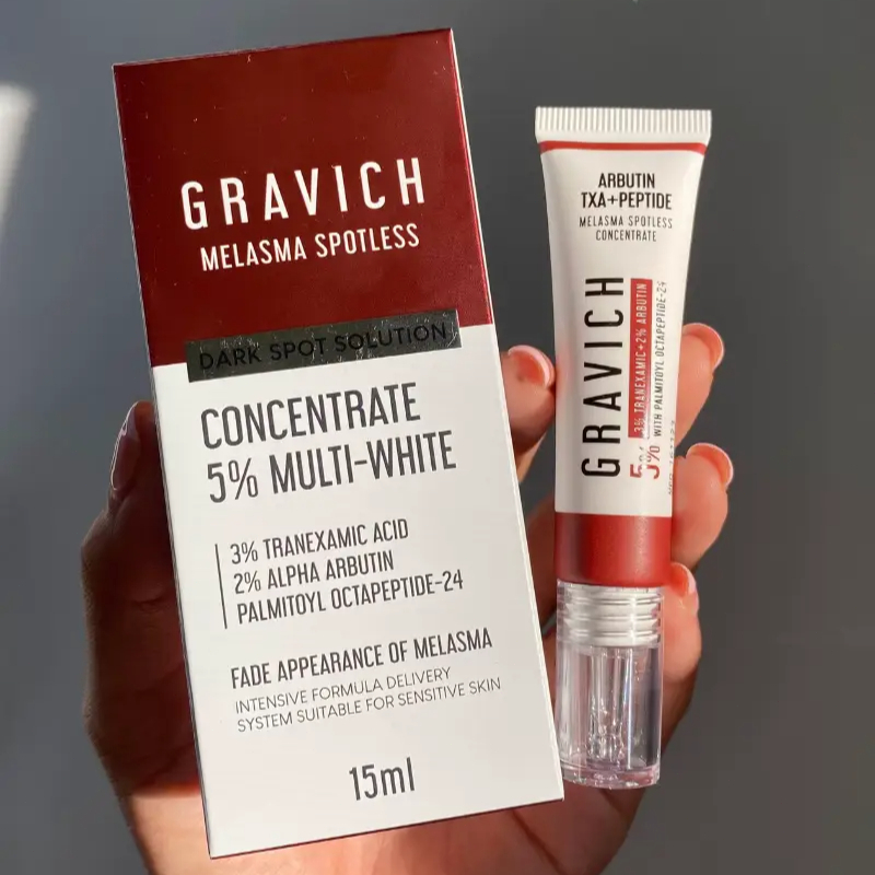 Gravich Melasma Spotless Concentrate Cream ครีมแต้มเฉพาะจุด ดูแลฝ้า กระ ...