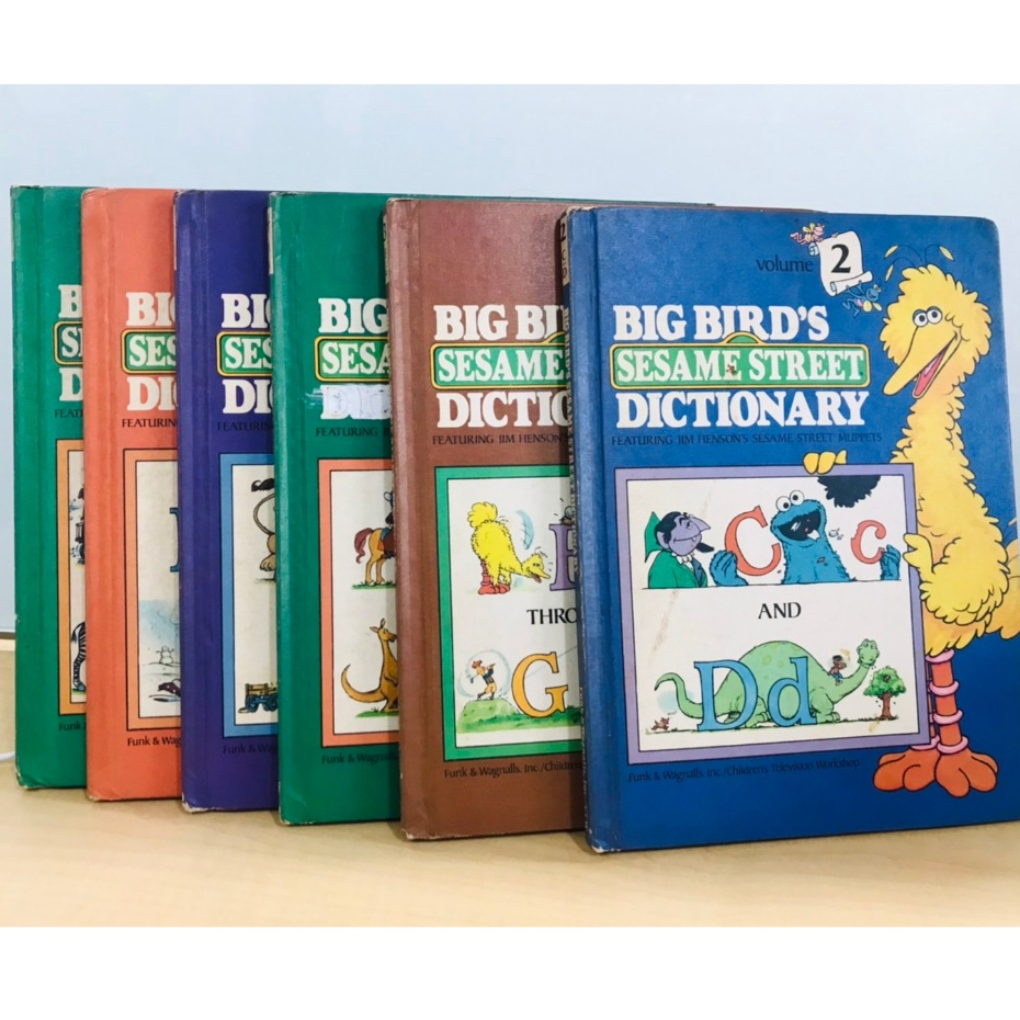 หนังสือ Big Birds Sesame Street Dictionary | Shopee Thailand
