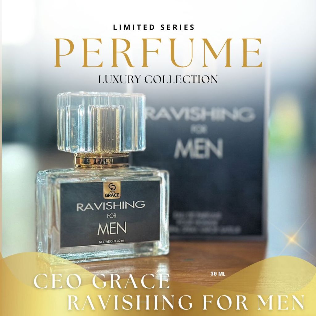 น้ำหอมสุภาพบุรุษ CEO GRACE RAVISHING FOR MEN 30 ML. | Shopee Thailand