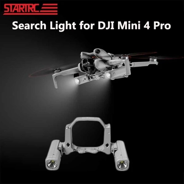 STARTRC Dual Searchlight for DJI Mini 4 Pro (Rechargeable Version) | Shopee Thailand