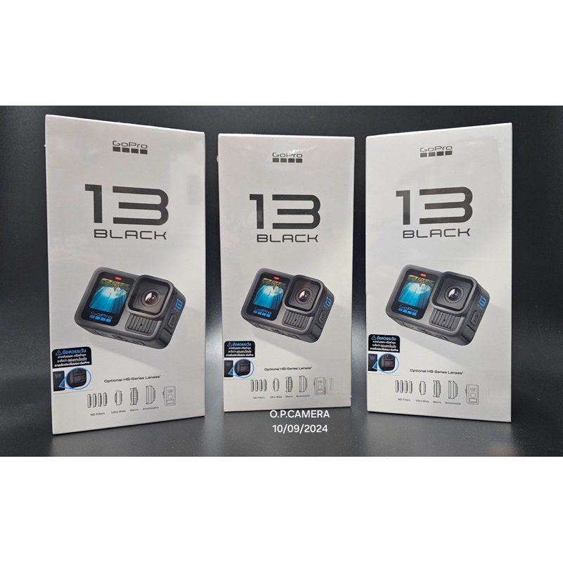 Gopro HERO 13 BLACK รุ่นใหม่ล่าสุด Gopro 13 พร้อมส่ง สินค้าใหม่ ประกัน ...