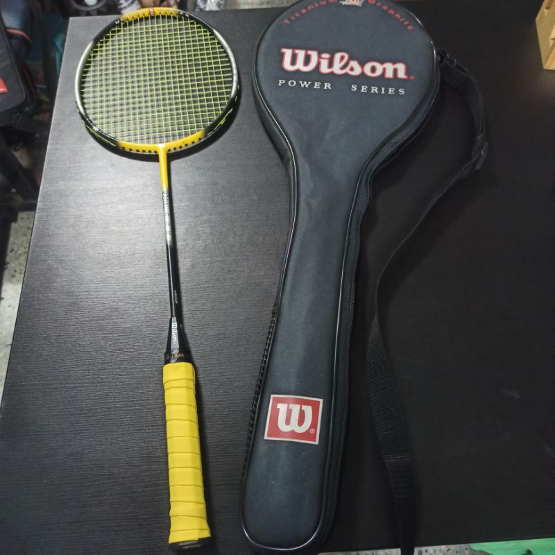 ไม้แบดมินตัน wilson ultra comp thaitanium | Shopee Thailand