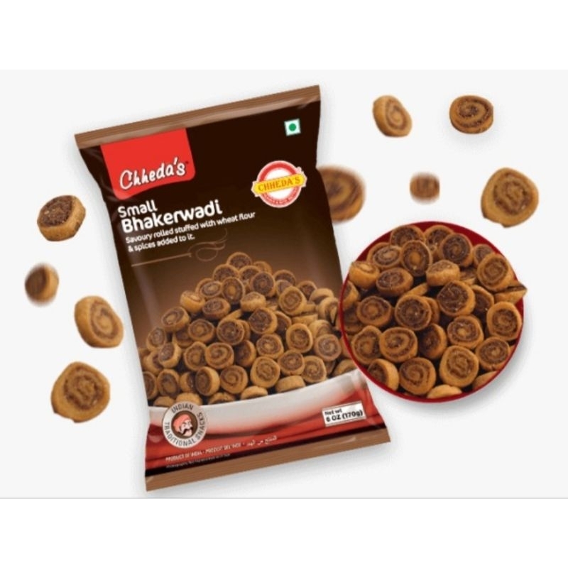 Chheda's Small Bhakarwadi 170g | Shopee Thailand
