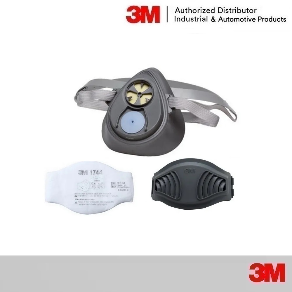 3M 3100 small หรือ 3200 medium ไส้กรองเดี่ยว 3200K พร้อมฟิลเตอร์ 1744K ...