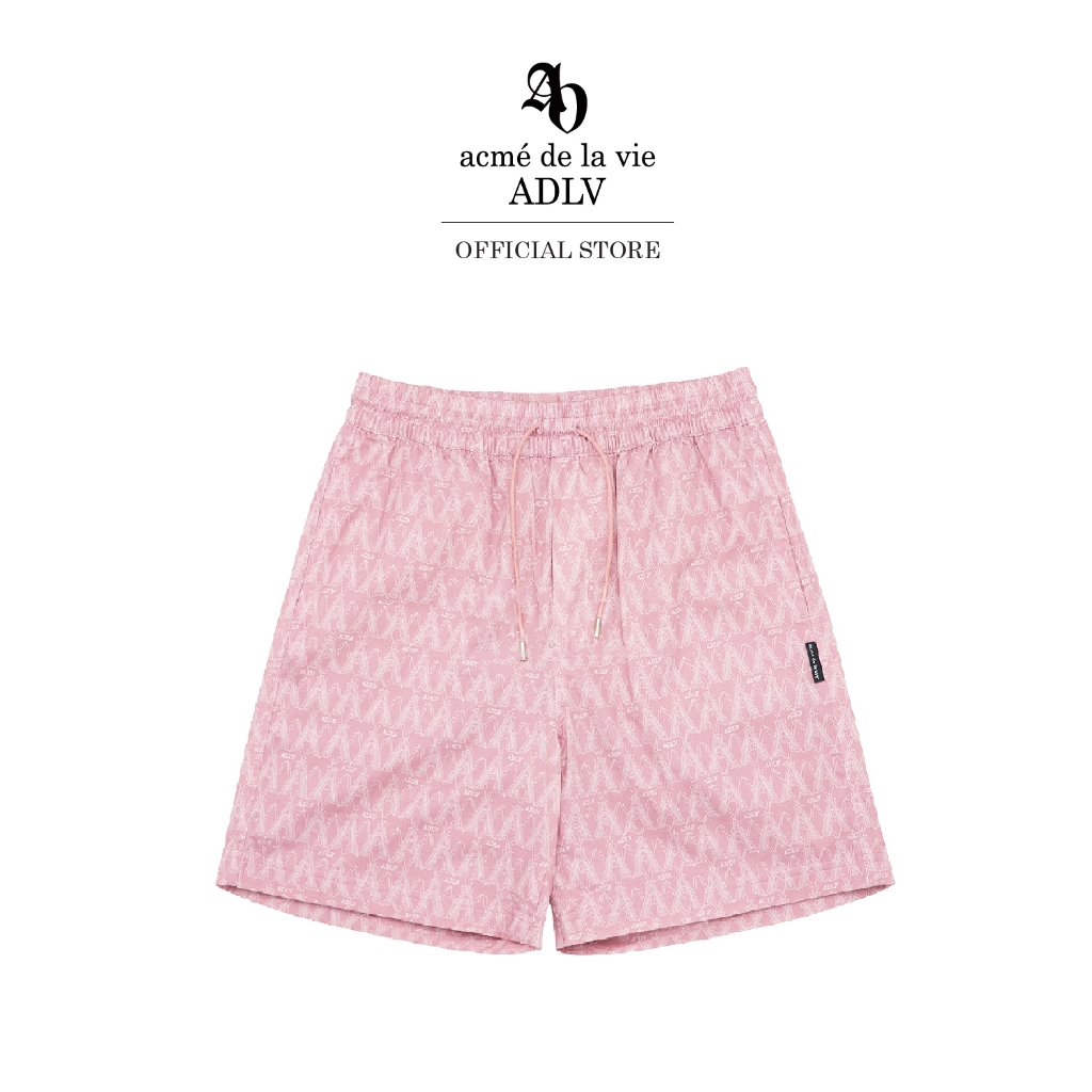 ADLV [acme de la vie] กางเกงขาสั้น รุ่น A Logo Monogram Pattern Short ...