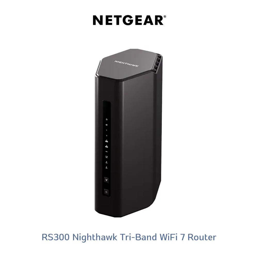 NETGEAR RS300 Nighthawk WiFi 7 Router 9.3Gbps for Gaming | Shopee Thailand