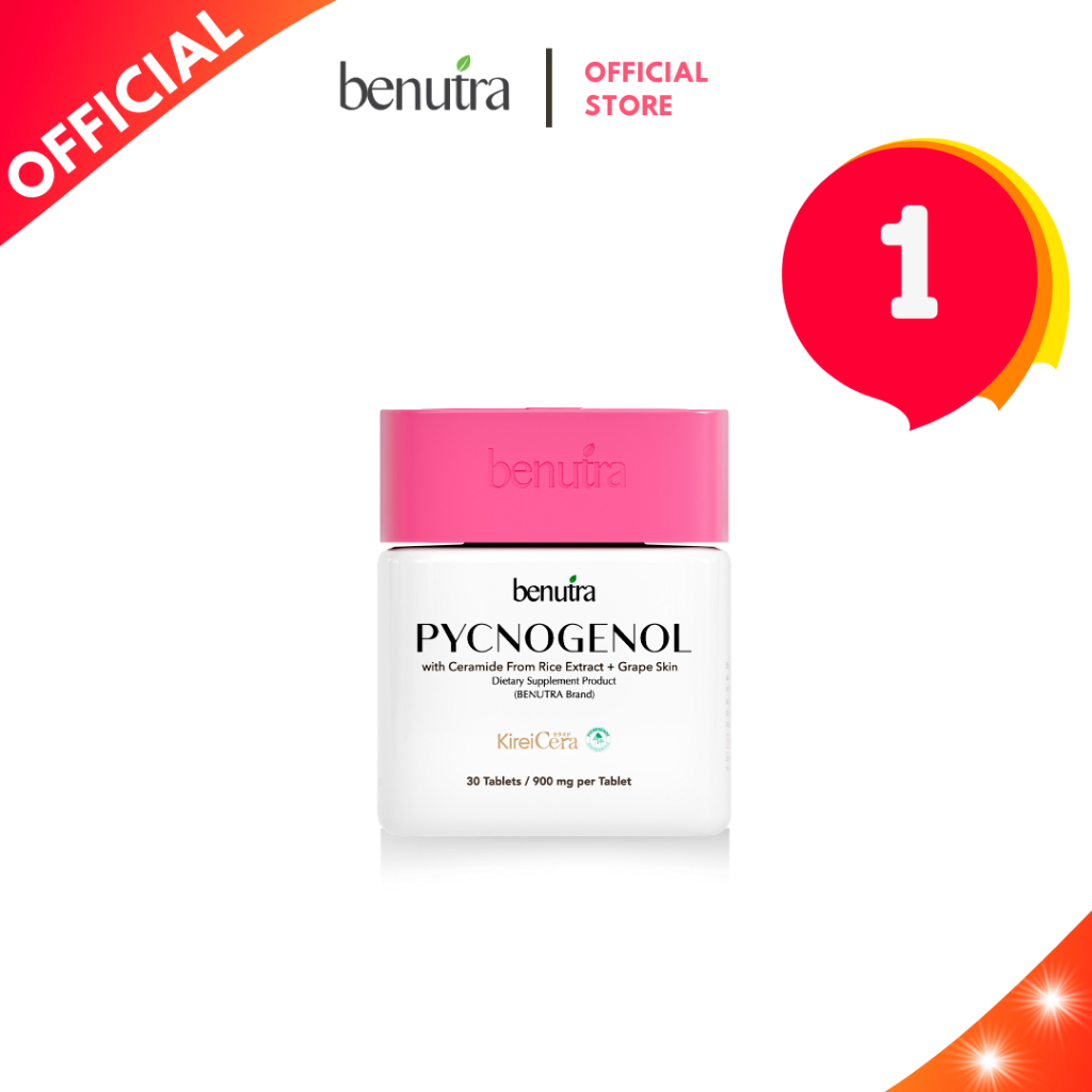 [ส่งตรงบริษัท] Benutra PYCNOGENOL บีนูทร่า พิกโนจีนอล สลายฝ้า กระ จุด ...