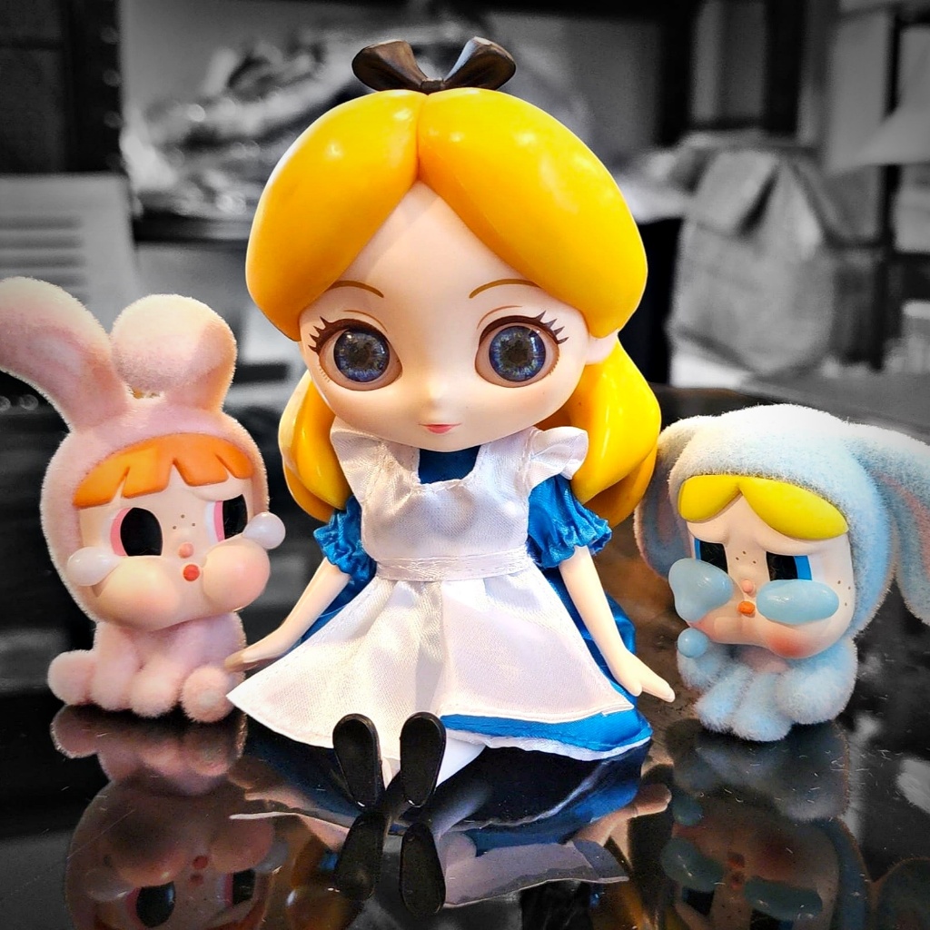 Figure Cuicui Disney Characters Doll Alice ฟิกเกอร์ตุ๊กตาอลิซ จัดท่าได้ ...