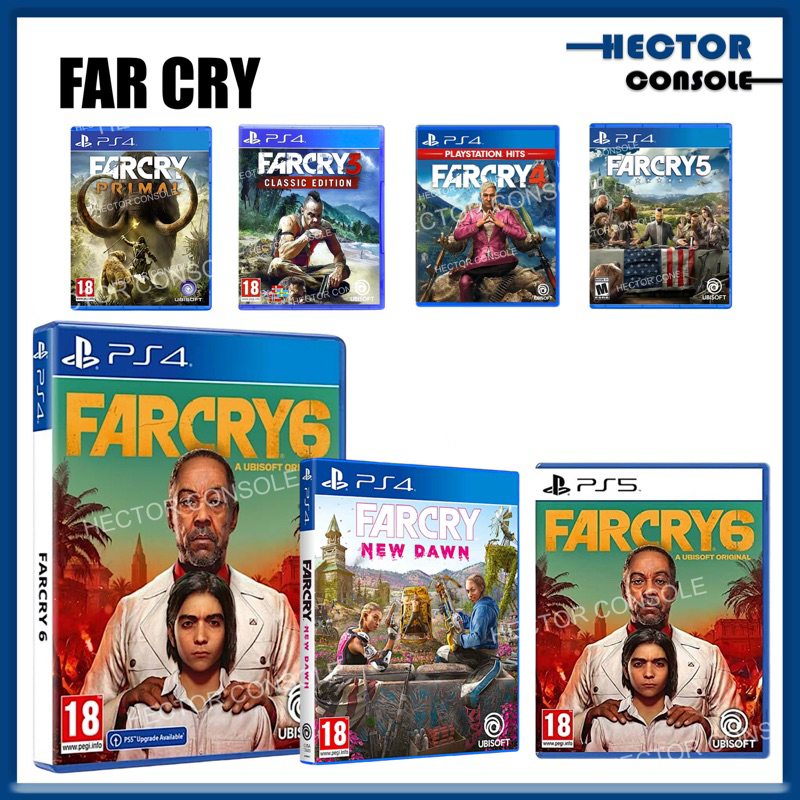 Far Cry : (PS4/PS5) (Farcry6) 🇹🇭 (มือ1-มือ2) สินค้าพร้อมจัดส่ง | Shopee ...