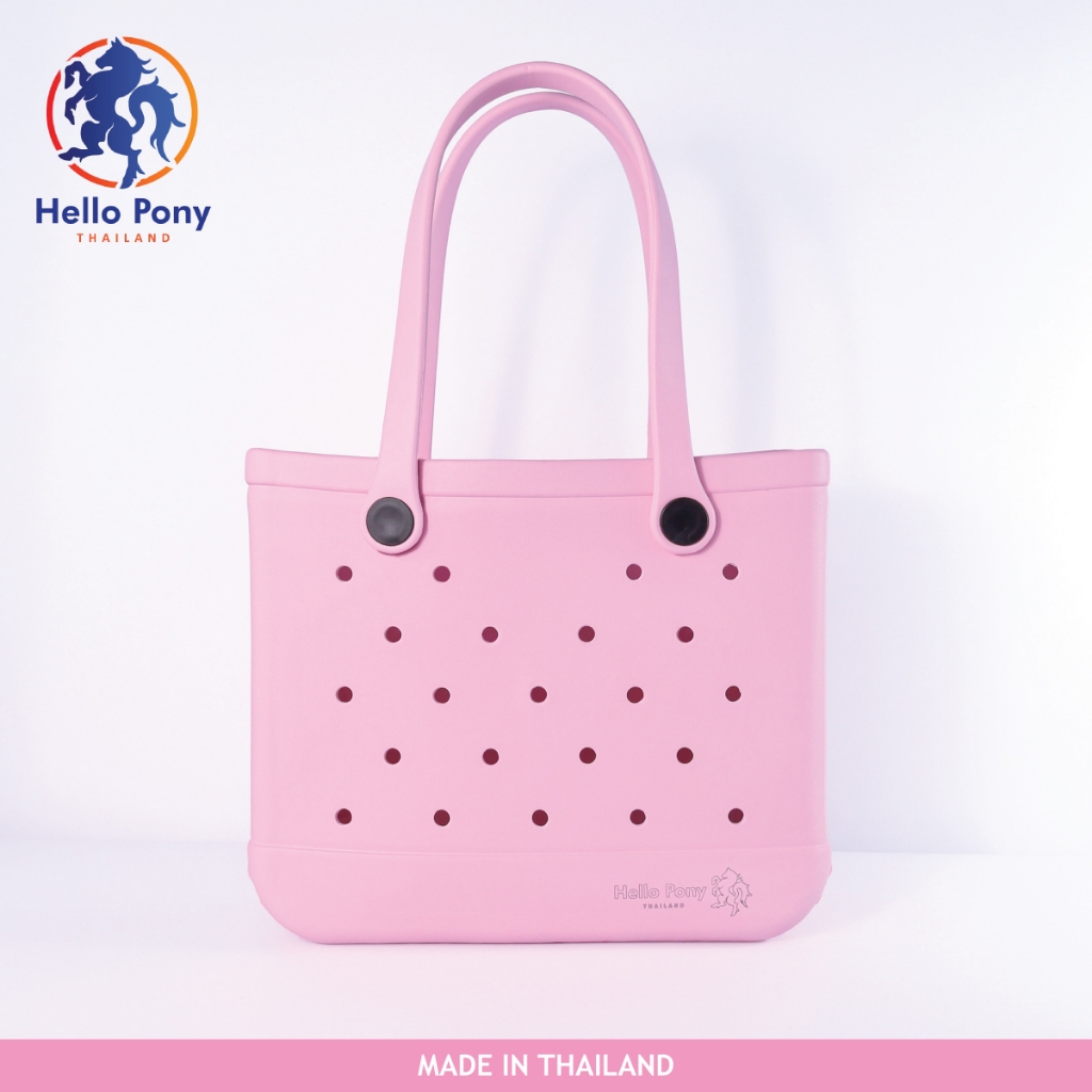 Hello Pony กระเป๋าสะพายไหล่ EVA กระเป๋าถือ กันน้ำ ความจุขนาดใหญ่ แฟชั่น ...