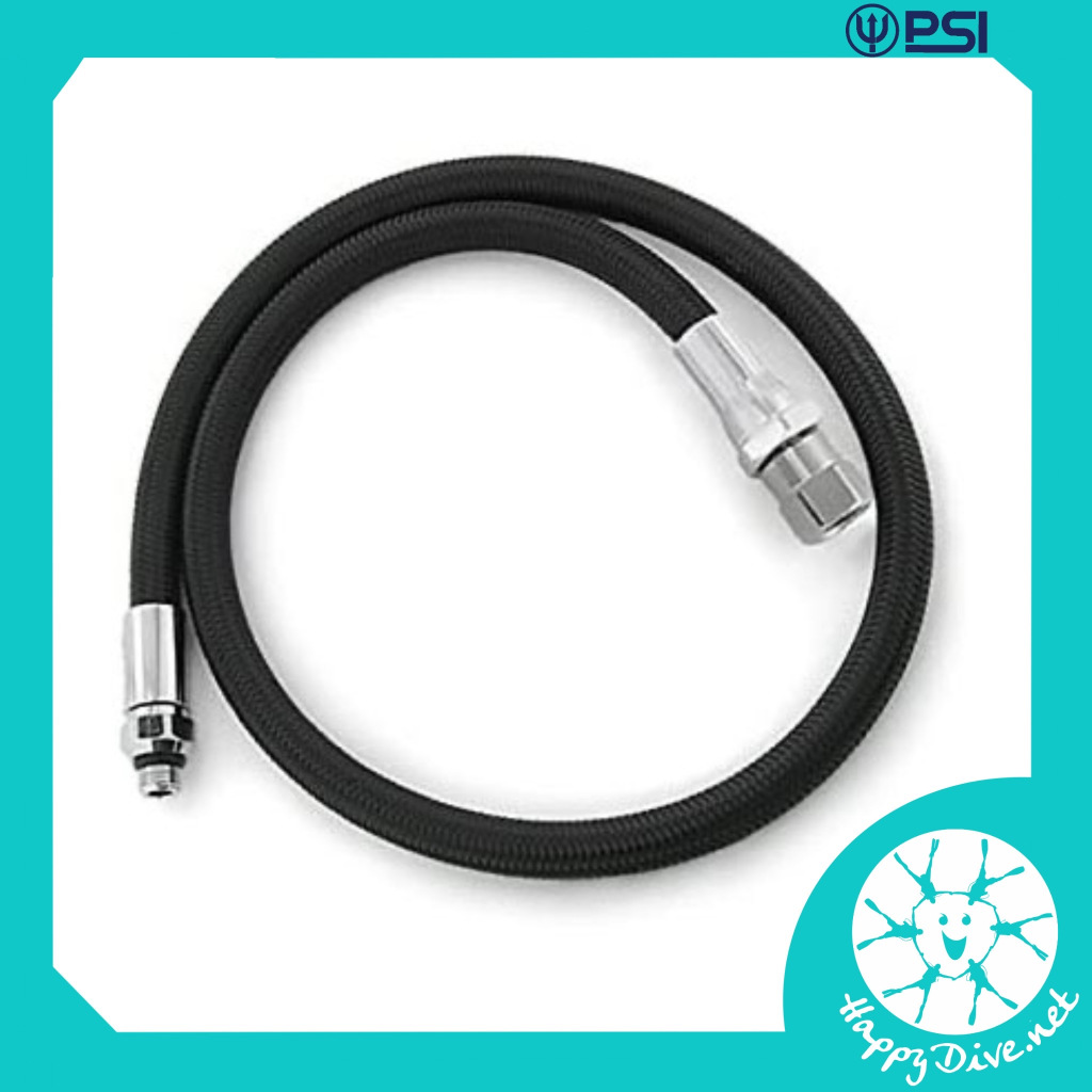 PSI Flex Nylon and Rubber LP Inflator Hose 70cm สายอินเฟรเตอร์แบบถักและ ...