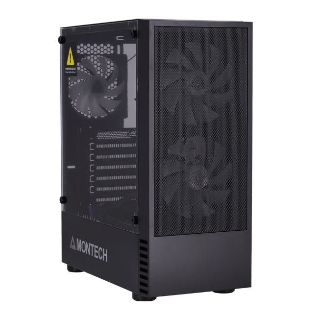 CASE (เคส) MONTECH X2 MESH (BLACK) (ATX) | Shopee Thailand