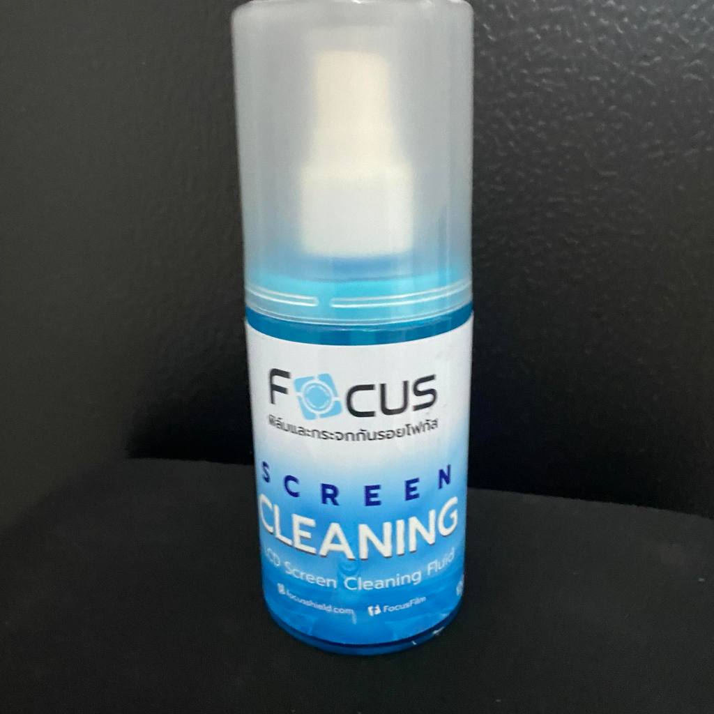 น้ำยาทำความสะอาดหน้าจอ Focus Screen Cleaning 120ml | Shopee Thailand