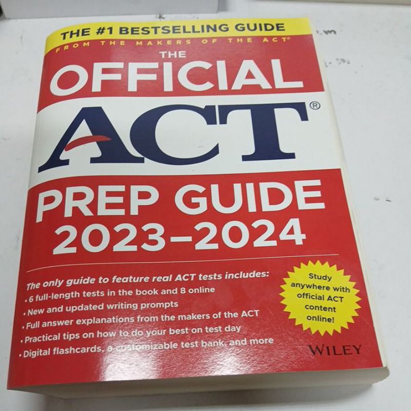 Official ACT preparation- 4 books by subject. | Shopee Thailand