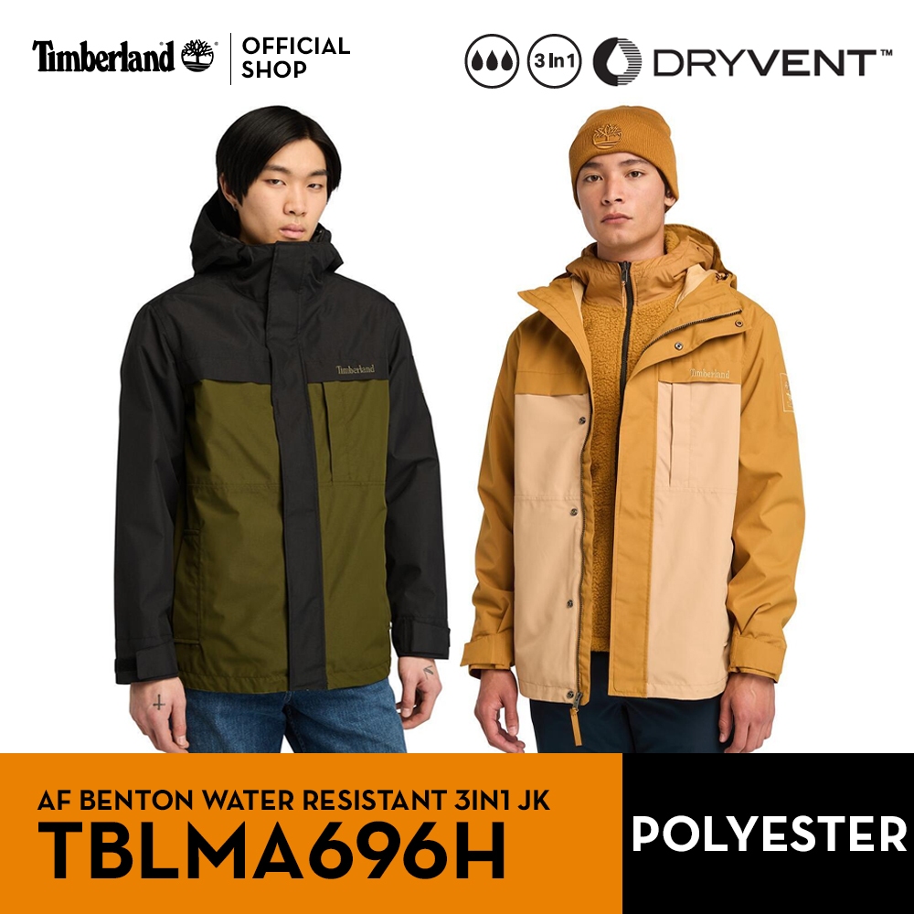 Timberland Men's AF BENTON WATER RESISTANT 3IN1 JACKET แจ็คเก็ต ...