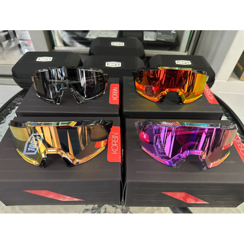 แว่นตาปั่นจักรยาน 100% รุ่น Korbin ของแท้ | Shopee Thailand