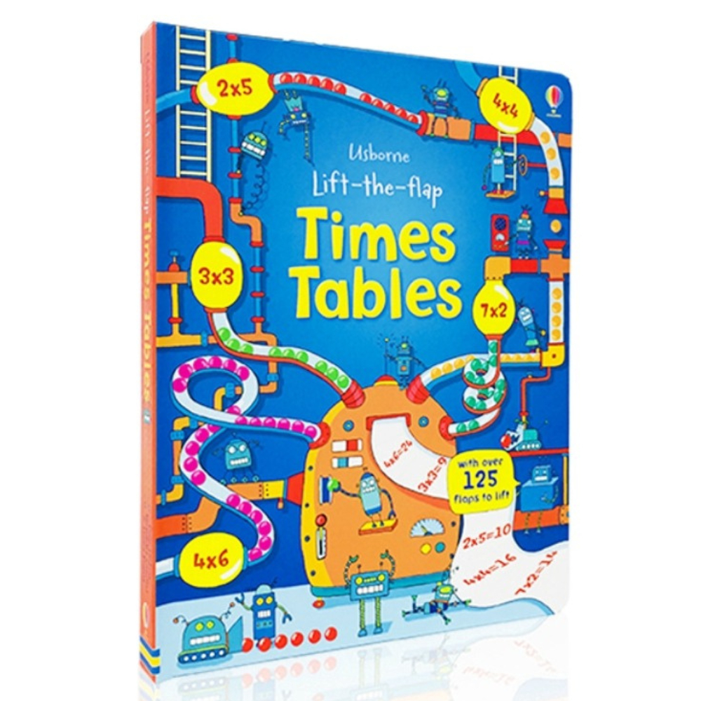 Usborne Lift the Flap Times Tables Multiplication Math Educational ...