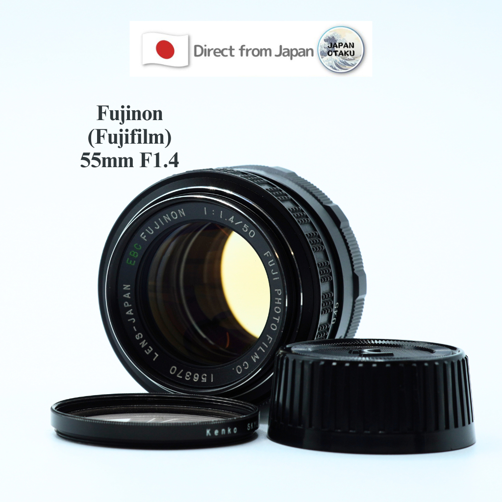 [มือสองในญี่ปุ่น] " เลนส์วินเทจ " FUJINON FUJI PHOTO Fujifilm 55mm f/1.4 ญี่ปุ่น | Shopee Thailand