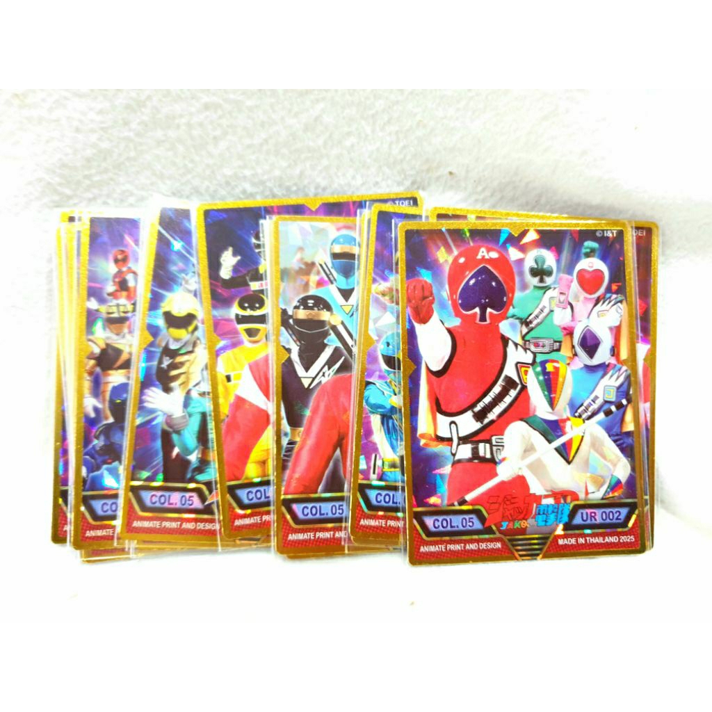 (UR SSR ขายแยกใบ) การ์ดซูเปอร์เซ็นไต SUPER SENTAI อนิเมท Animate ...