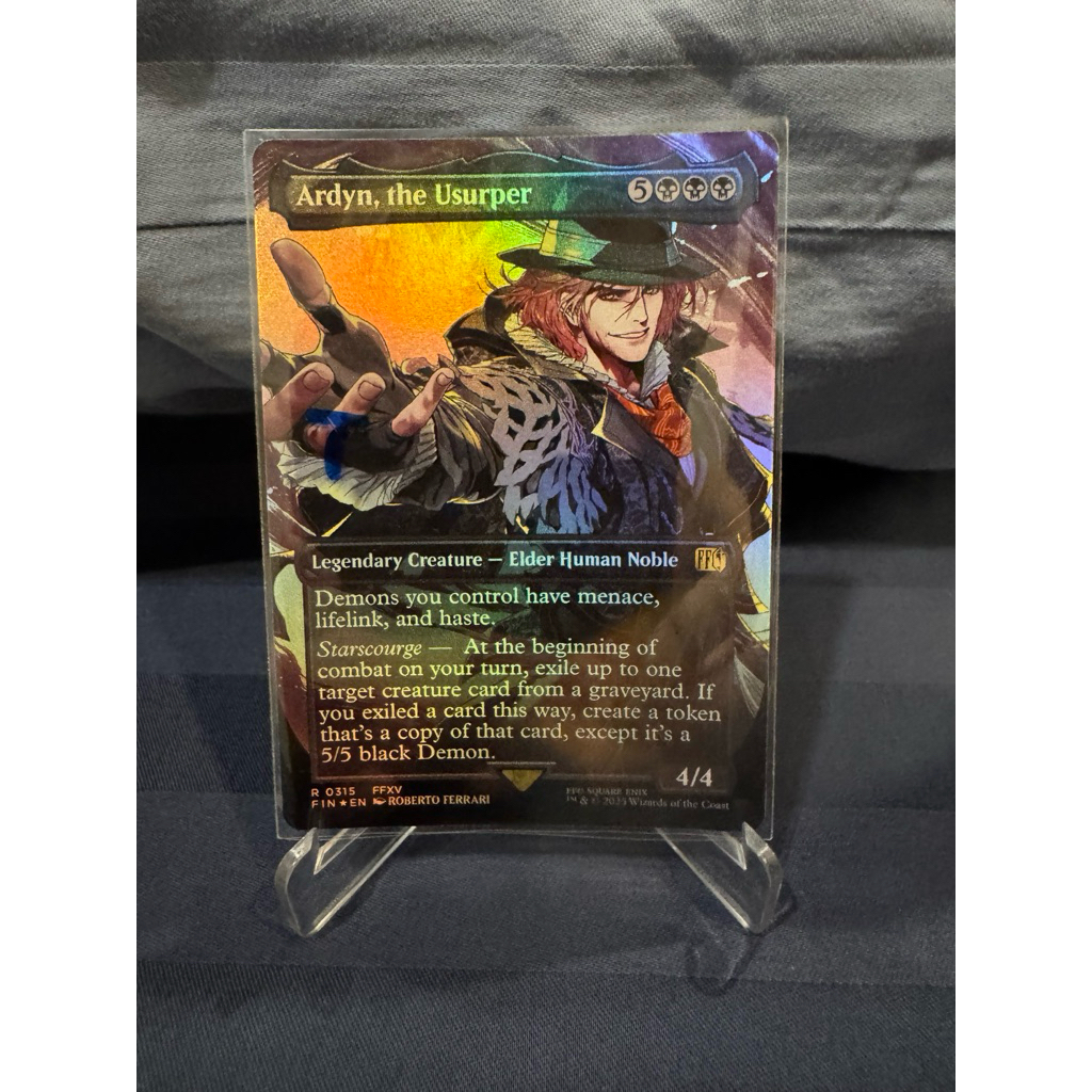 MTG Final Fantasy Variants Foil: Ardyn, the Usurper (0315 - Borderless ...