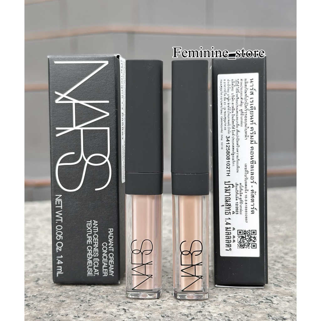 ป้ายไทย NARS RADIANT CREAMY CONCEALER ขนาด 1.4ml (ขนาดพกพา) | Shopee Thailand