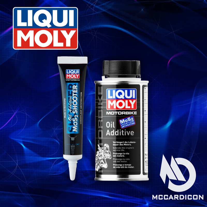สารเคลือบเครื่องยนต์ (MOS2 Shooter) Liqui Moly Oil Additive MOS2 Shooter สำหรับมอเตอร์ไซค์ ...