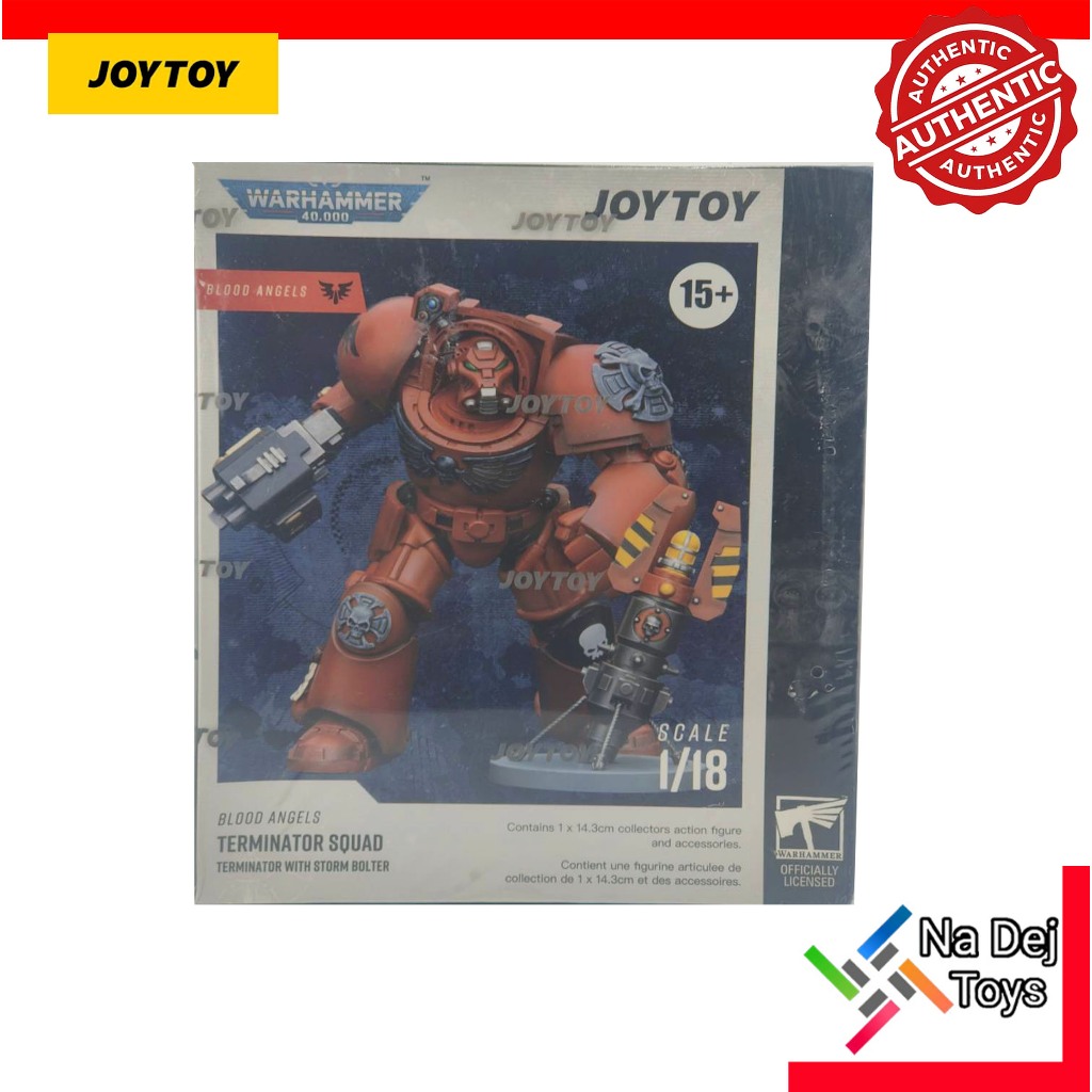 JoyToy Warhammer 40K Terminator Squad Terminator with Storm Bolter 1/18 ...