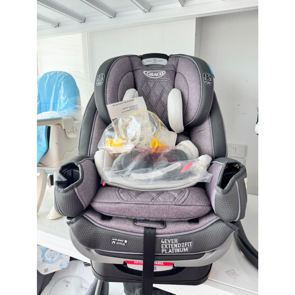 แถมบัตรซัก ฟรี 4 ครั้ง Graco 4Ever Extend2Fit Platinum คาร์ซีท 4 In 1 ...