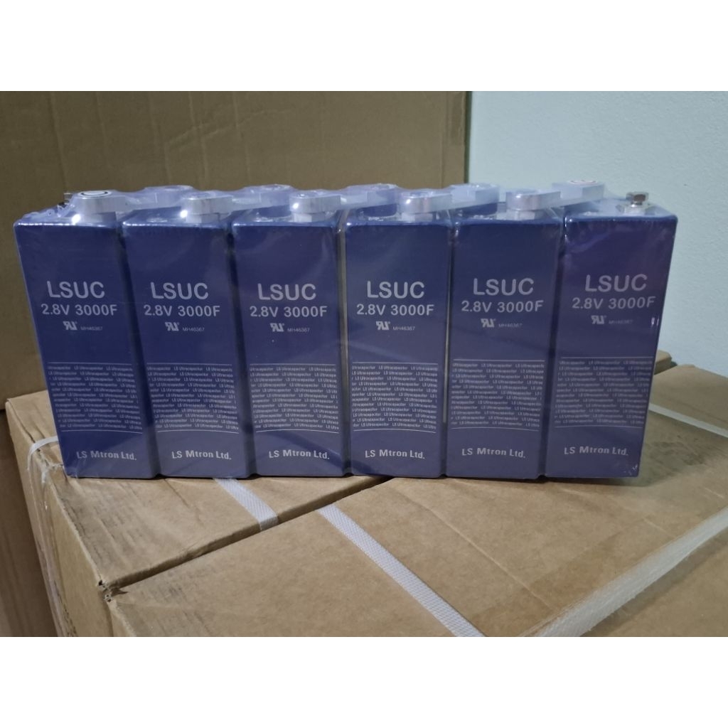 คาปา LS เหลี่ยม แพ็ค6ก้อน LSUC maxwell ของแท้ รับประกัน 1ปี คาปาซิเตอร์ ...