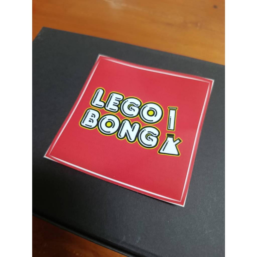 สติ๊กเกอร์ Lego Bong พร้อมเกลียวพลาสติก | Shopee Thailand