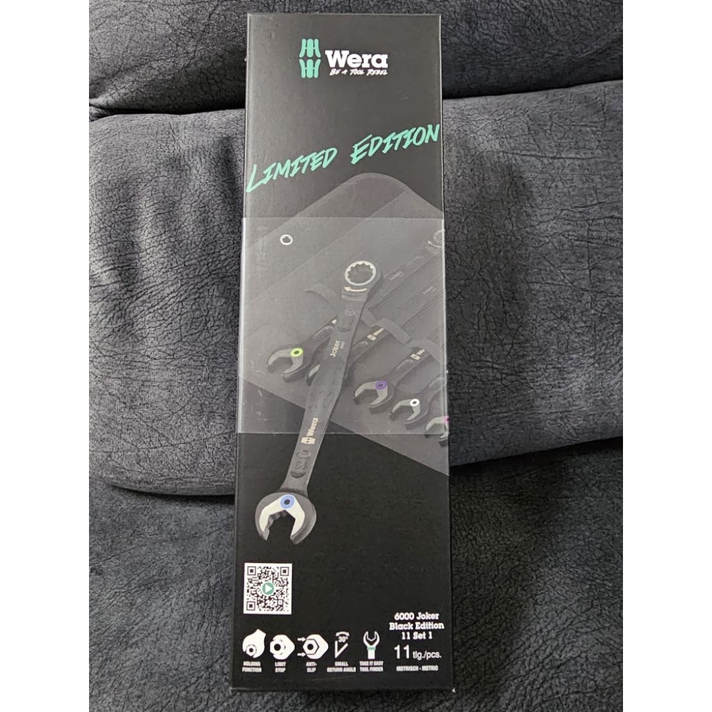 ชุดประแจ 6000 Joker Black Edition 11 Set 1 Code:05020017001 WERA | Shopee Thailand