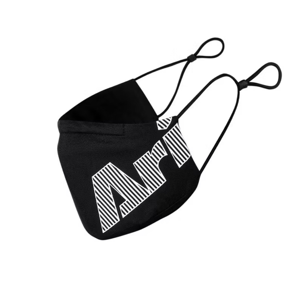 ARI FACE 3D MASK หน้ากากผ้าสะท้อนน้ำ กันฝุ่น ซักได้ สีดำ แท้จากช็อป ...