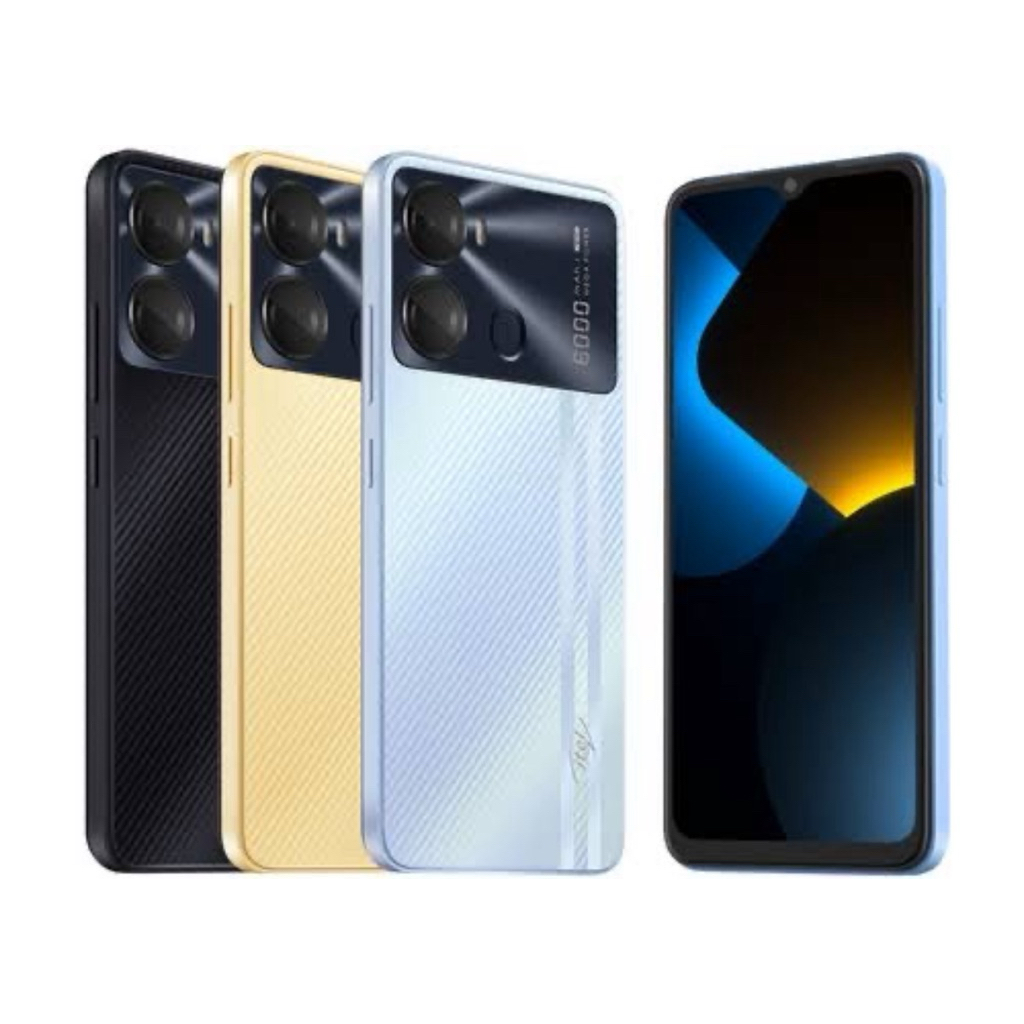 *แถมหัวชาร์จ* itel P40 4+128GB จอ 6.6นิ้ว HD+ กล้อง13MP โหมด AI Triple ...