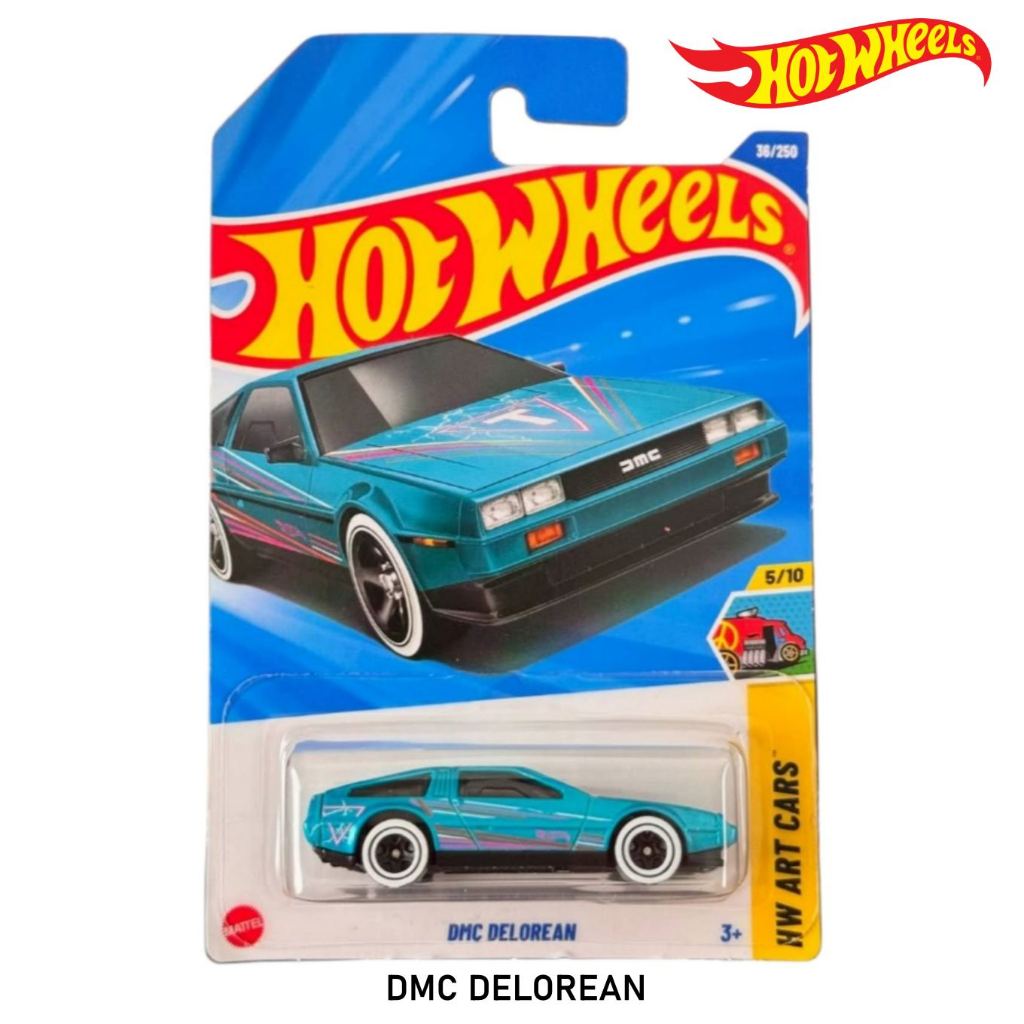 HOT WHEELS : DMC DELOREAN โมเดลรถเหล็ก Hotwheels ลิขสิทธิ์แท้100% AAE5 ...